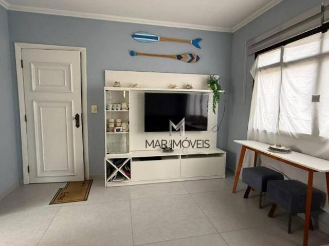 Apartamento com 2 dormitórios à venda, 55 m² por R$ 350.000,00 Enseada Guarujá/SP