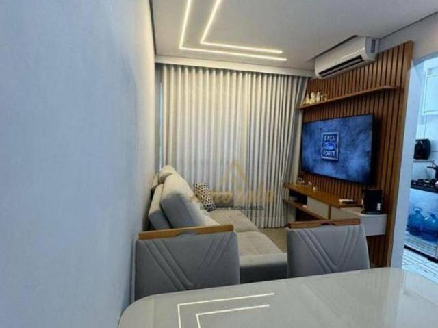 Apartamento com 2 dormitórios à venda, 55 m² por R$ 360.000,00 Vila Massucheto Americana/SP