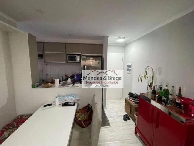 Apartamento com 2 dormitórios à venda, 55 m² por R$ 372.000,00 Vila Itapegica Guarulhos/SP