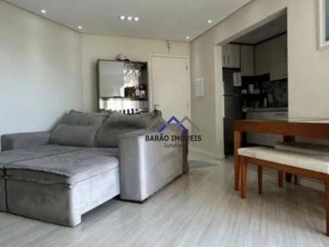 Apartamento com 2 dormitórios à venda, 55 m² por R$ 399.000,00 Parque Cidade Jardim II Jundiaí/S