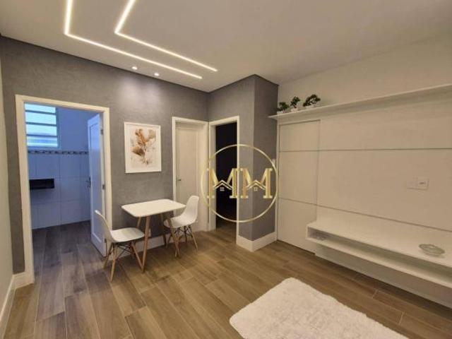 Apartamento com 2 dormitórios à venda, 55 m² por R$ 469.000,00 Boqueirão Santos/SP