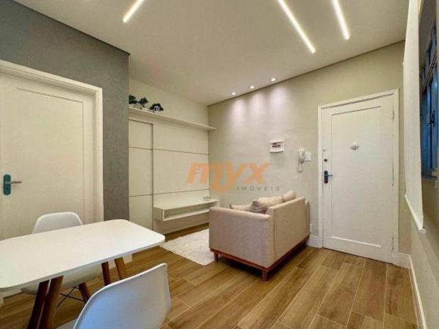 Apartamento com 2 dormitórios à venda, 55 m² por R$ 469.800,00 Boqueirão Santos/SP