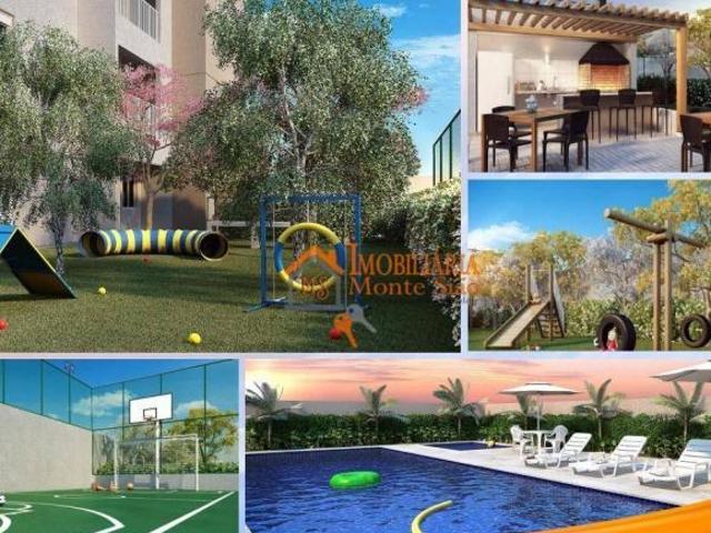 Apartamento com 2 dormitórios à venda, 55 m² por R$ 463.800,00 Vila das Bandeiras Guarulhos/SP
