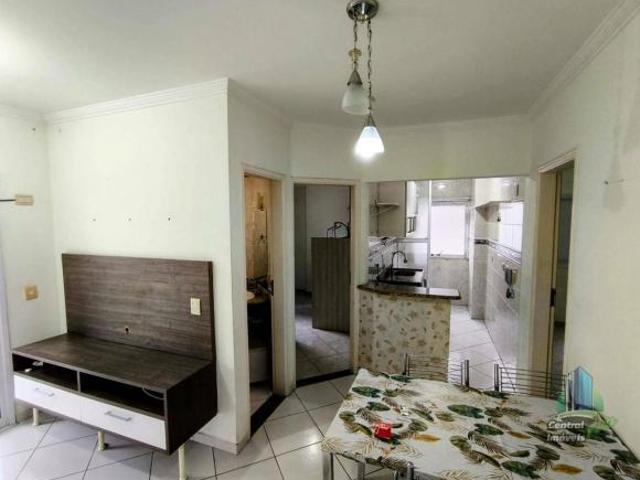 Apartamento com 2 dormitórios à venda, 55 m² por R$ 475.000,00 Canto do Forte Praia Grande/SP
