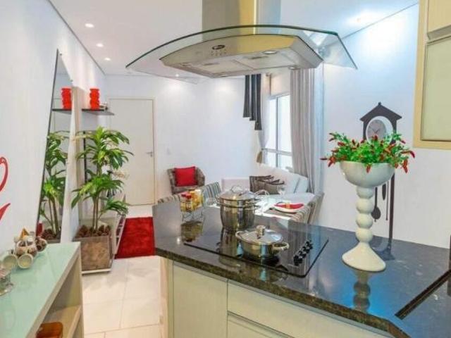 Apartamento 2 quartos mobiliado, 55,60 m², Jardim Olavo Bilac – São Bernardo do Campo