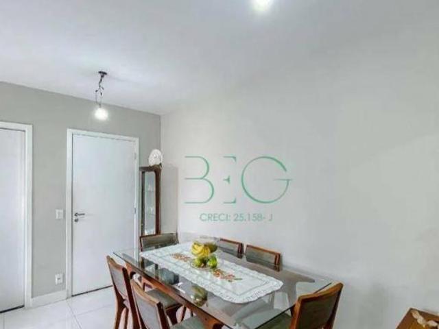 Apartamento com 2 dormitórios à venda, 55 m² por R$ 574.000 Belém São Paulo/SP