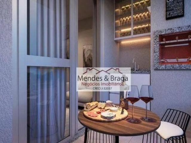 Apartamento com 2 dormitórios à venda, 55 m² por R$ 590.000,00 Vila Augusta Guarulhos/SP