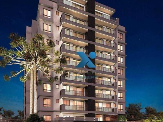 Apartamento com 2 dormitórios à venda, 55 m² por R$ 789.003,74 Juvevê Curitiba/PR