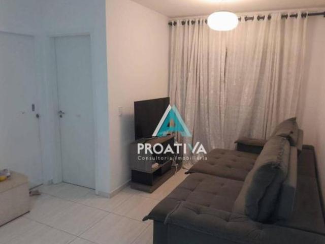 Apartamento com 2 dormitórios à venda, 55 m² Vila Alto de Santo André Santo André/SP