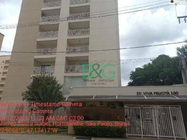 Apartamento com 2 dormitórios à venda, 56 m² por R$ 176.552,47 Santa Izabel Hortolândia/SP