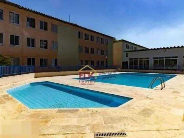 Apartamento com 2 dormitórios à venda, 56 m² por R$ 233.000 Bosque dos Eucaliptos São José dos C