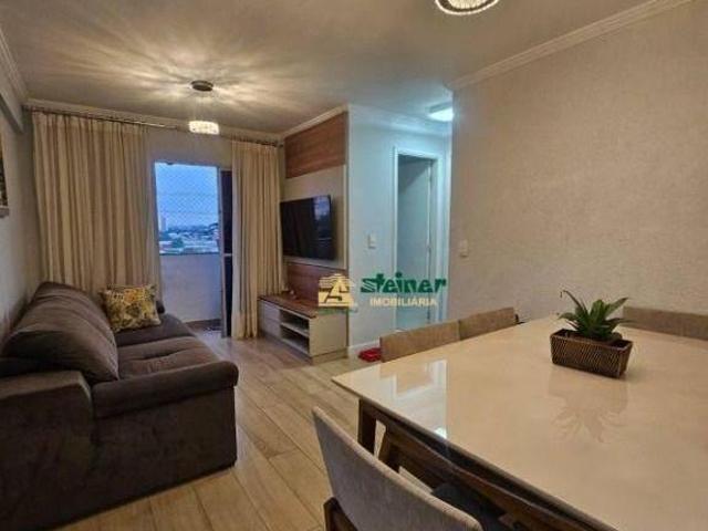Apartamento com 2 dormitórios à venda, 56 m² por R$ 320.000,00 Jardim Vila Galvão Guarulhos/SP