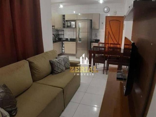 Apartamento com 2 dormitórios à venda, 56 m² por R$ 350.000,00 Vila Camilópolis Santo André/SP