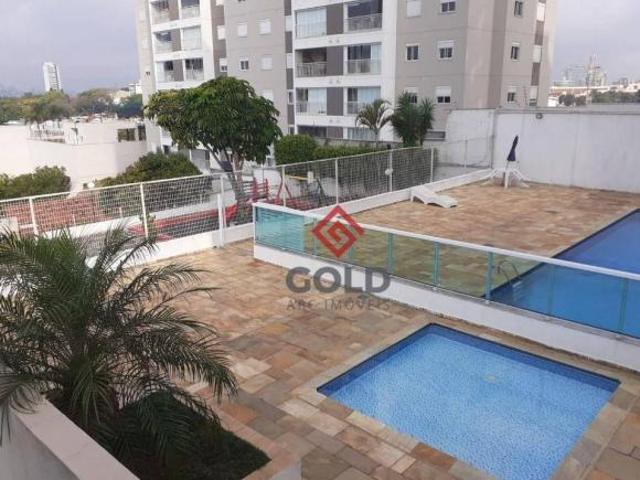 Apartamento com 2 dormitórios à venda, 56 m² por R$ 370.000,00 Vila Mussoline São Bernardo do Ca