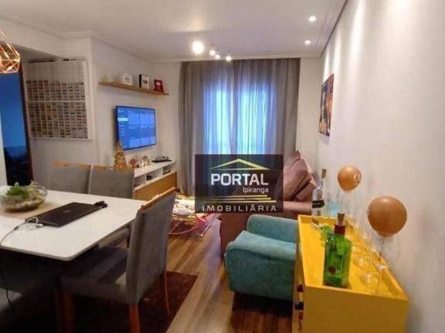 Apartamento com 2 dormitórios à venda, 56 m² por R$ 370.000,00 Vila das Mercês São Paulo/SP