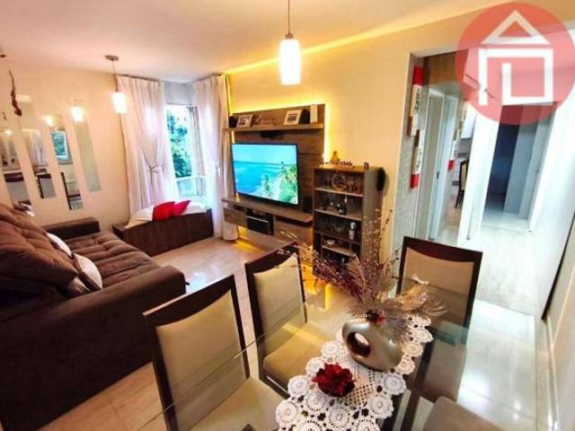 Apartamento com 2 dormitórios à venda, 56 m² por R$ 373.000,00 Condomínio Residencial Colinas da M