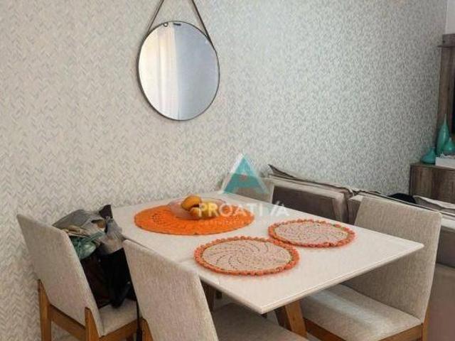 Apartamento com 2 dormitórios à venda, 56 m² por R$ 385.000,00 Utinga Santo André/SP