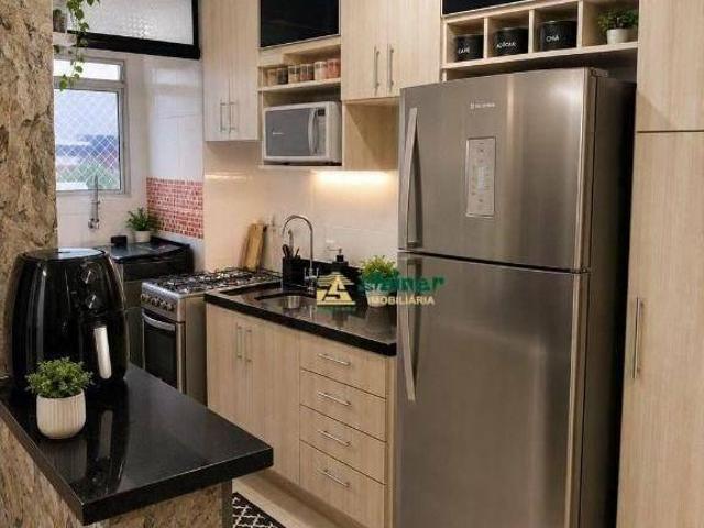 Apartamento com 2 dormitórios à venda, 56 m² por R$ 408.000,00 Vila Galvão Guarulhos/SP