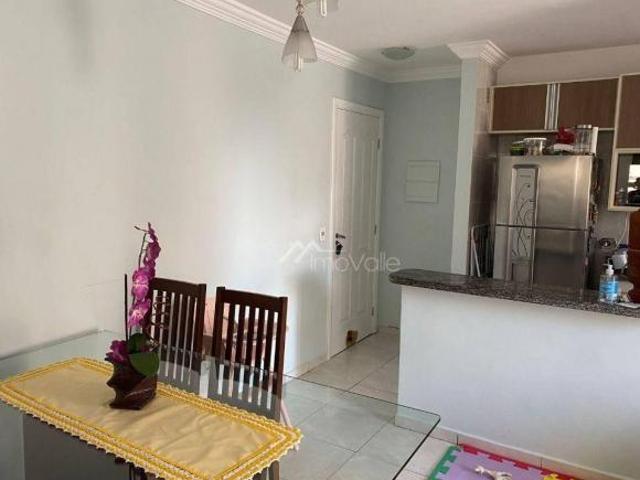 Apartamento com 2 dormitórios à venda, 56 m² por R$ 417.000 Palmeiras de São José São José dos C