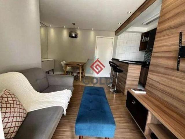 Apartamento com 2 dormitórios à venda, 56 m² por R$ 565.000,00 Campestre Santo André/SP