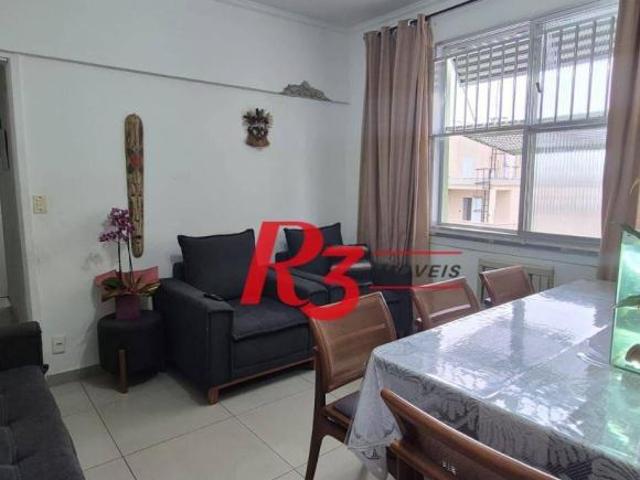 Apartamento com 2 dormitórios à venda, 56 m² por R$ 650.000,00 Aparecida Santos/SP