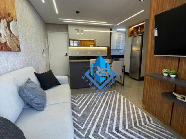 Apartamento com 2 dormitórios à venda, 56 m² por R$ 680.000,00 Jardim do Mar São Bernardo do Cam