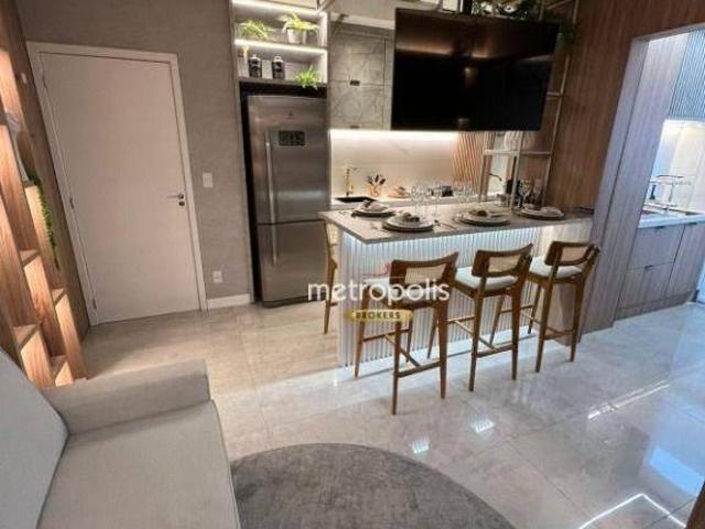 Apartamento à venda, 56 m² Vila Alzira Santo André/SP