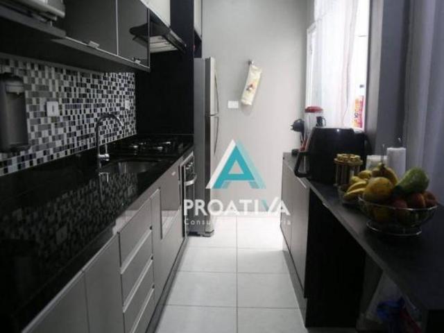 Apartamento com 2 dormitórios à venda, 56 m² Vila Scarpelli Santo André/SP