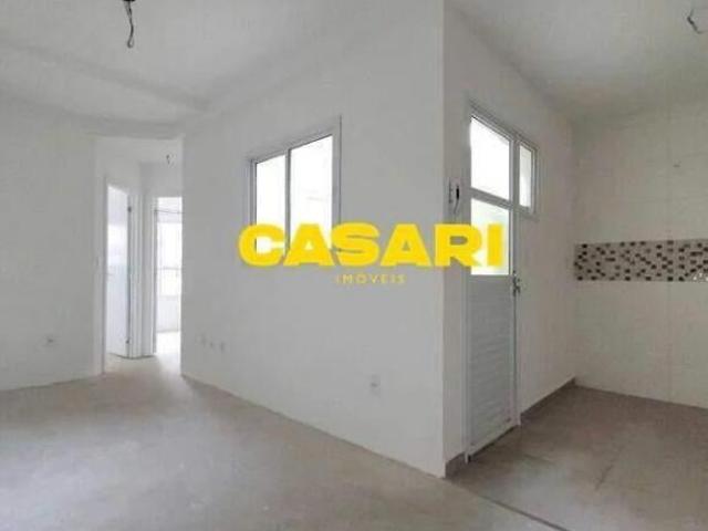 Apartamento com 2 dormitórios à venda, 57 m² Campestre Santo André/SP