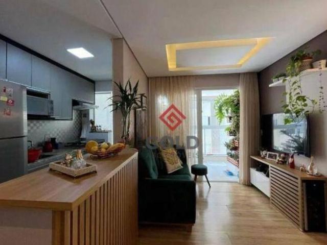 Apartamento com 2 dormitórios à venda, 57 m² Jardim Santo André/SP