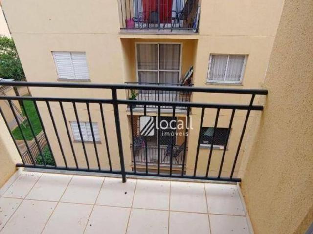 Apartamento com 2 dormitórios à venda, 57 m² por R$ 180.000,00 Jardim Planalto São José do Rio P