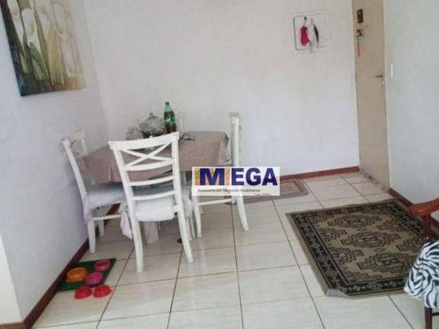 Apartamento com 2 dormitórios à venda, 57 m² por R$ 230.000,00 Parque Camélias Campinas/SP