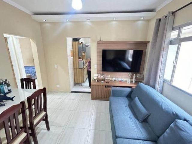 Apartamento com 2 dormitórios à venda, 57 m² por R$ 285.000,00 Enseada Guarujá/SP