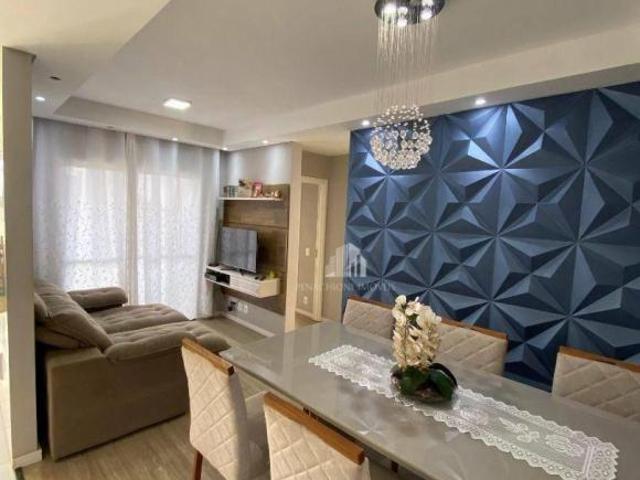 Apartamento com 2 dormitórios à venda, 57 m² por R$ 320.000,00 Jardim São Francisco Santa Bárbar