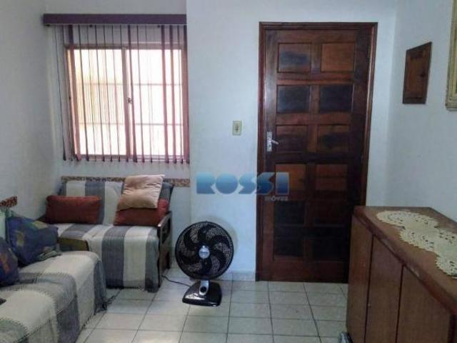 Apartamento com 2 dormitórios à venda, 57 m² por R$ 350.000 Canto do Forte Praia Grande/SP