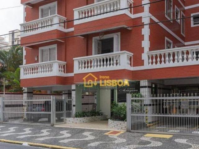 Apartamento com 2 dormitórios à venda, 57 m² por R$ 385.000,00 Vila Assunção Praia Grande/SP