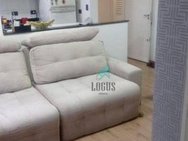 Apartamento com 2 dormitórios à venda, 57 m² por R$ 395.000,00 Vila Valparaíso Santo André/SP