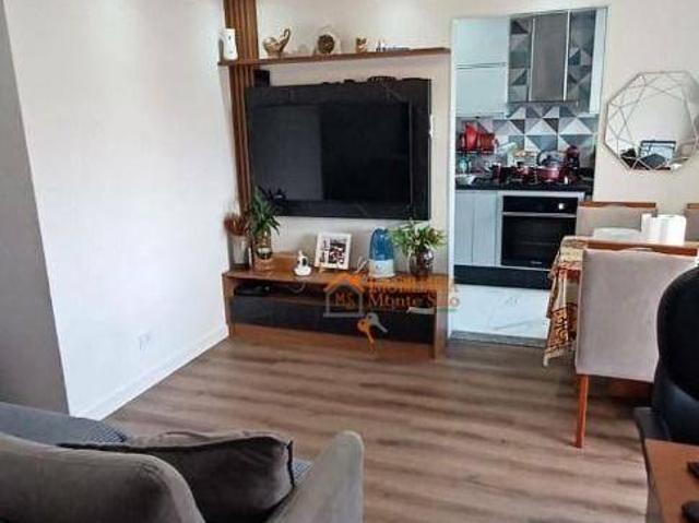 Apartamento com 2 dormitórios à venda, 57 m² por R$ 400.000,00 Gopoúva Guarulhos/SP