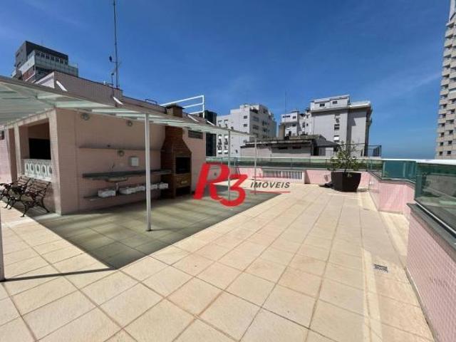 Apartamento com 2 dormitórios à venda, 57 m² por R$ 469.000,00 Boqueirão Santos/SP