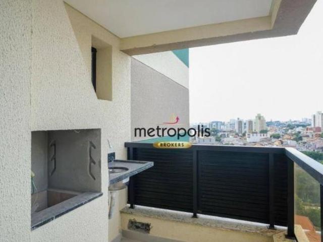 Apartamento com 2 dormitórios à venda, 57 m² por R$ 470.000,00 Vila Valparaíso Santo André/SP