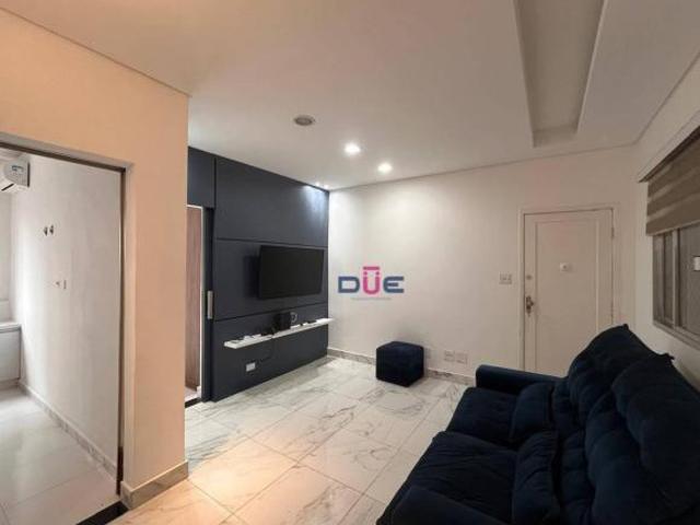 Apartamento com 2 dormitórios à venda, 57 m² por R$ 470.000,00 Boqueirão Santos/SP