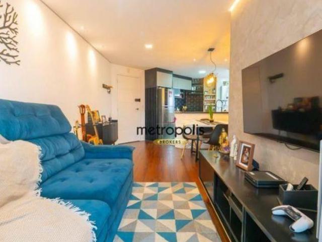 Apartamento com 2 dormitórios à venda, 57 m² por R$ 535.000,00 Campestre Santo André/SP