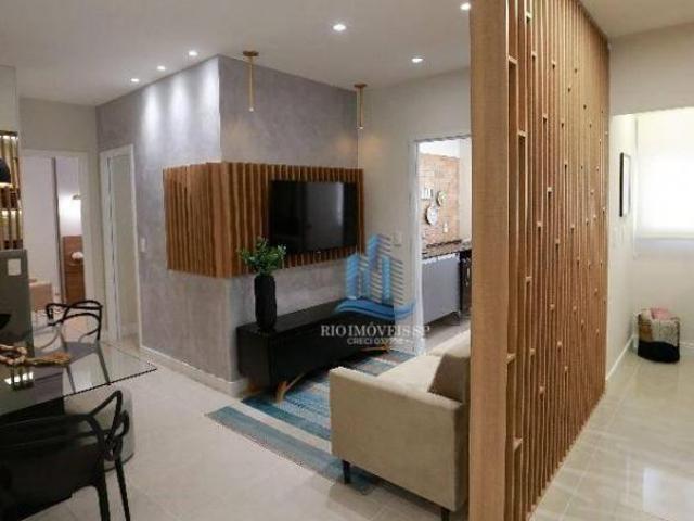 Apartamento com 2 dormitórios à venda, 57 m² por R$ 640.000,00 Campestre Santo André/SP