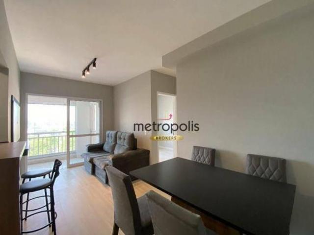 Apartamento com 2 dormitórios à venda, 57 m² por R$ 710.000,00 Vila Homero Thon Santo André/SP