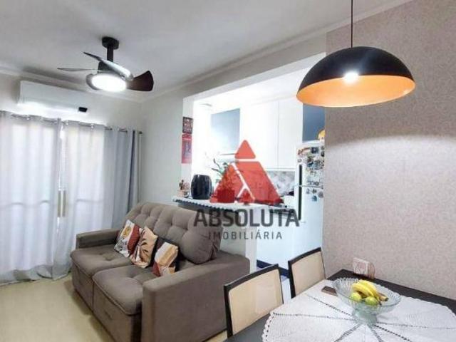 Apartamento com 2 dormitórios à venda, 58 m² por R$ 266.000,00 Jardim Bela Vista Americana/SP