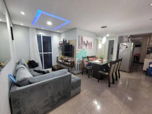 Apartamento com 2 dormitórios à venda, 58 m² por R$ 300.000,00 Jardim Santa Cristina Santo André