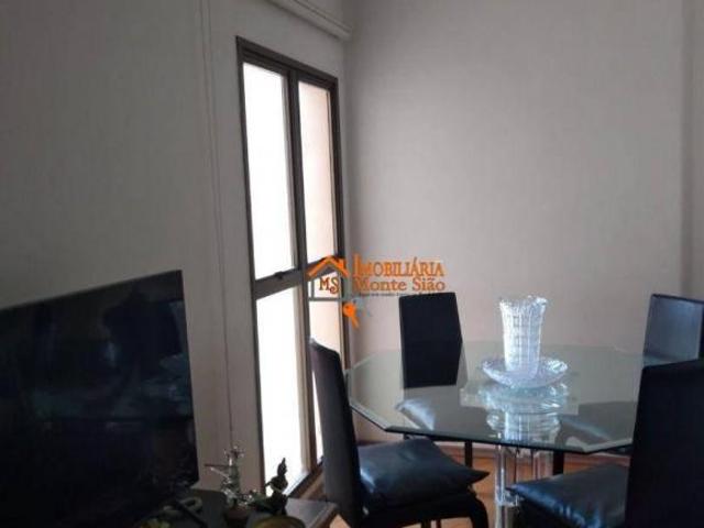 Apartamento com 2 dormitórios à venda, 58 m² por R$ 371.000,00 Vila Rosália Guarulhos/SP