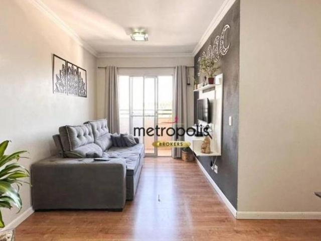 Apartamento com 2 dormitórios à venda, 58 m² por R$ 405.000,00 Santa Terezinha São Bernardo do C