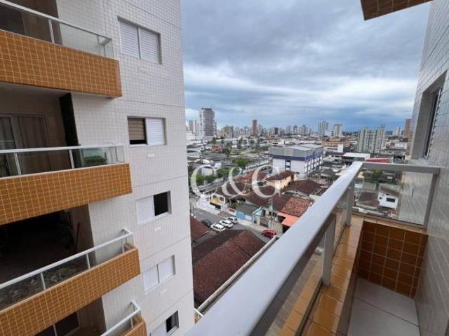 Apartamento com 2 dormitórios à venda, 58 m² por R$ 438.000,00 Boqueirão Praia Grande/SP