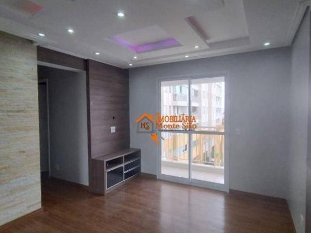 Apartamento com 2 dormitórios à venda, 58 m² por R$ 480.000,00 Jardim Flor da Montanha Guarulhos